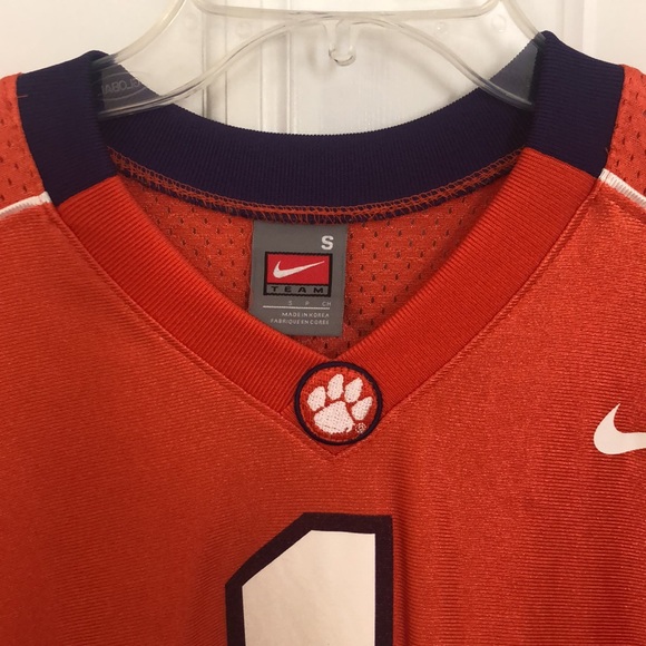 Nike | Shirts | Clemson Tiger Football Jersey By Nike | Poshmark